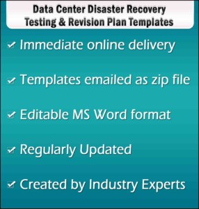 Data Center Disaster Recovery Plan Template | Supremus Group